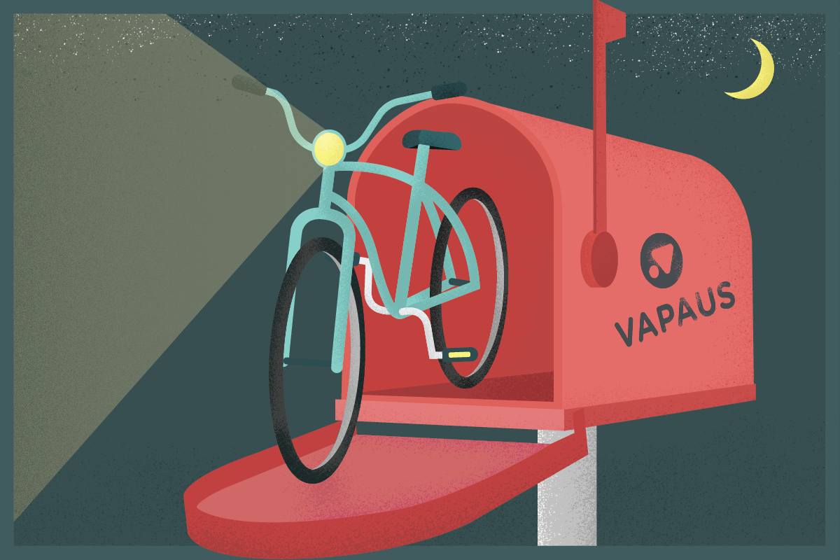 Tilaa Vapauden Pyöräposti-uutiskirje